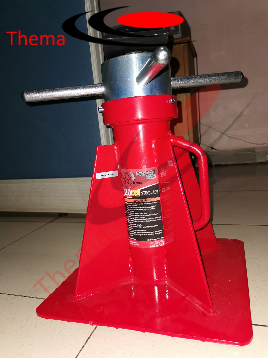 Torin Big Red Jacks 20 Ton Jack Stands – PT. Thema Artha Perkasa
