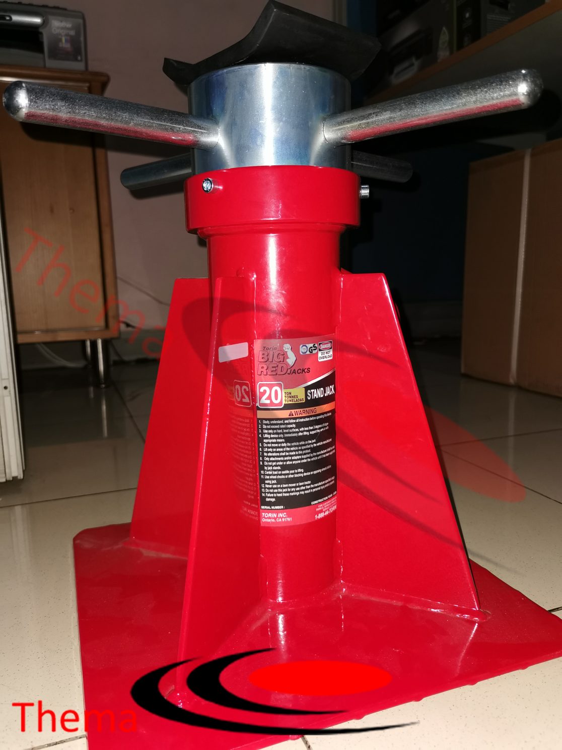 Torin Big Red Jacks 20 Ton Jack Stands – PT. Thema Artha Perkasa