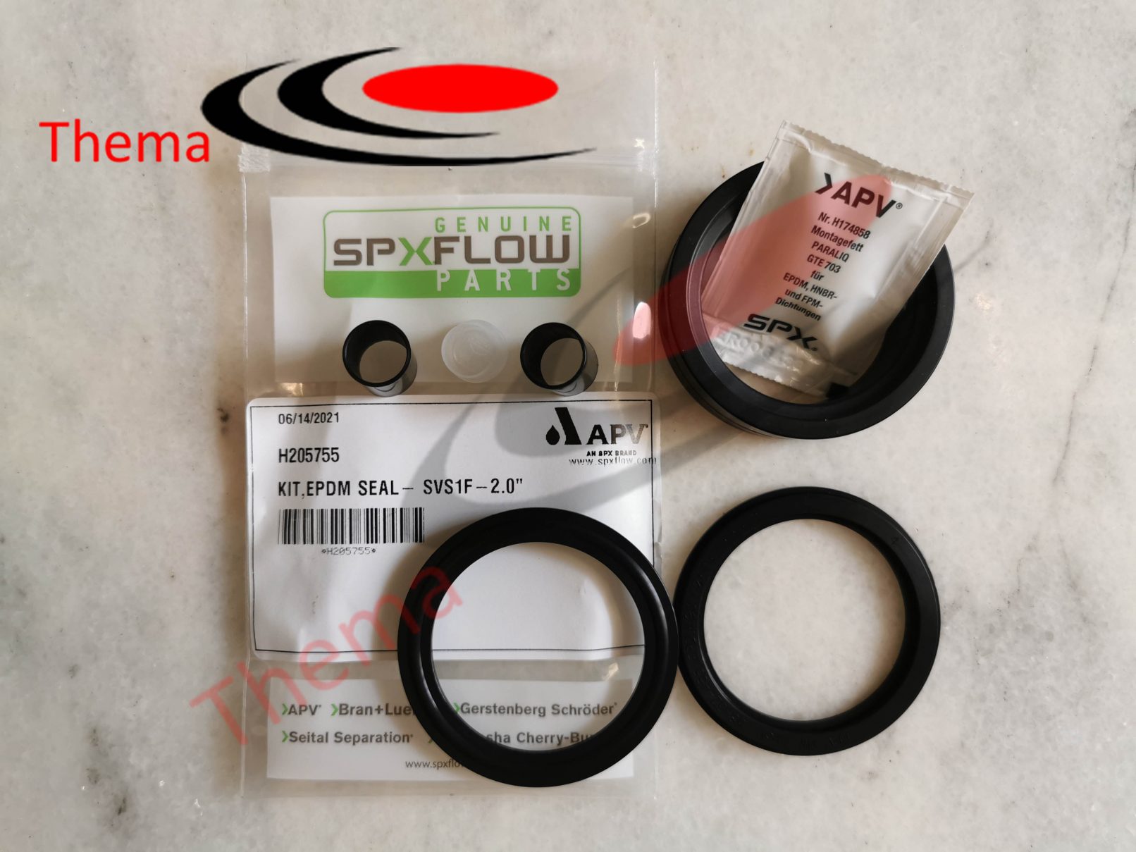 APV Seal Kit SVS 1F 2″ EPDM – PT. Thema Artha Perkasa